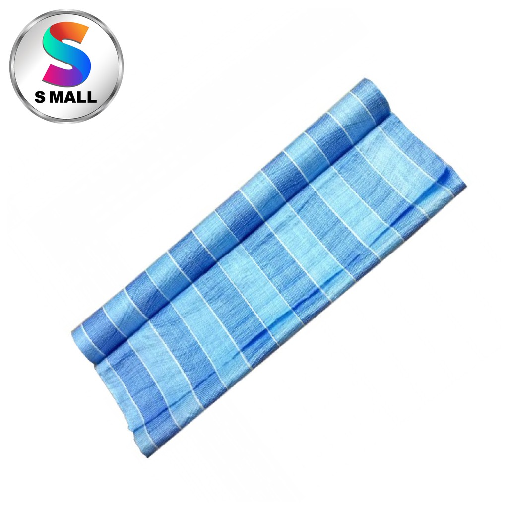 YARD Ready Made PE Tarpaulin Roll Canvas 6ft X 40ft - Blue & White ...