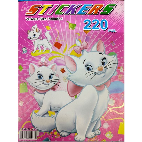 AH Sticker Book-Cartoon 可爱卡通贴纸 | Shopee Malaysia