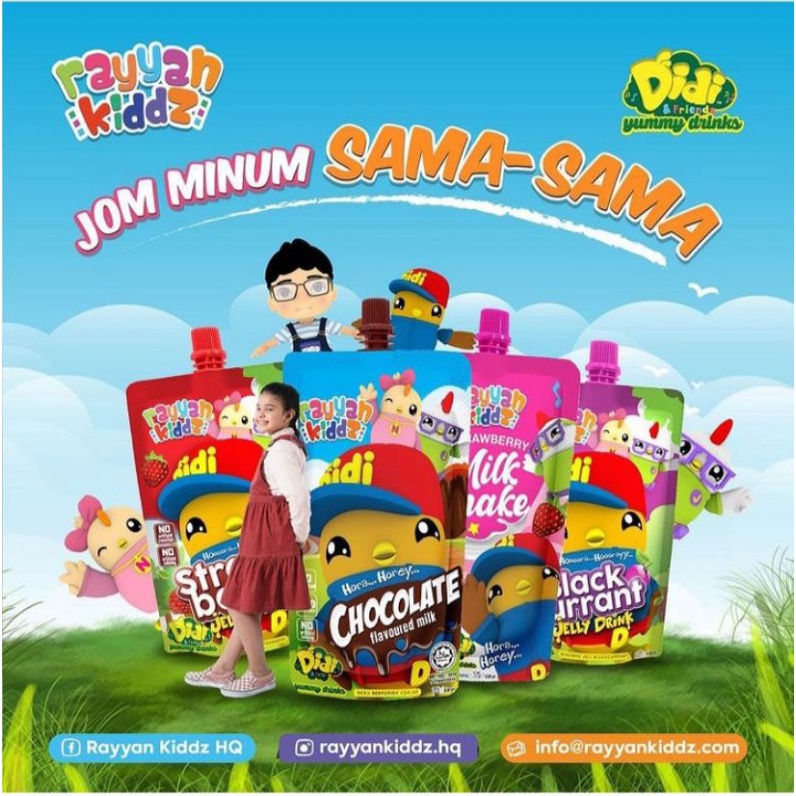 Mix 4 Flavors Minuman Rayyan Kiddz (1Box) | Shopee Malaysia