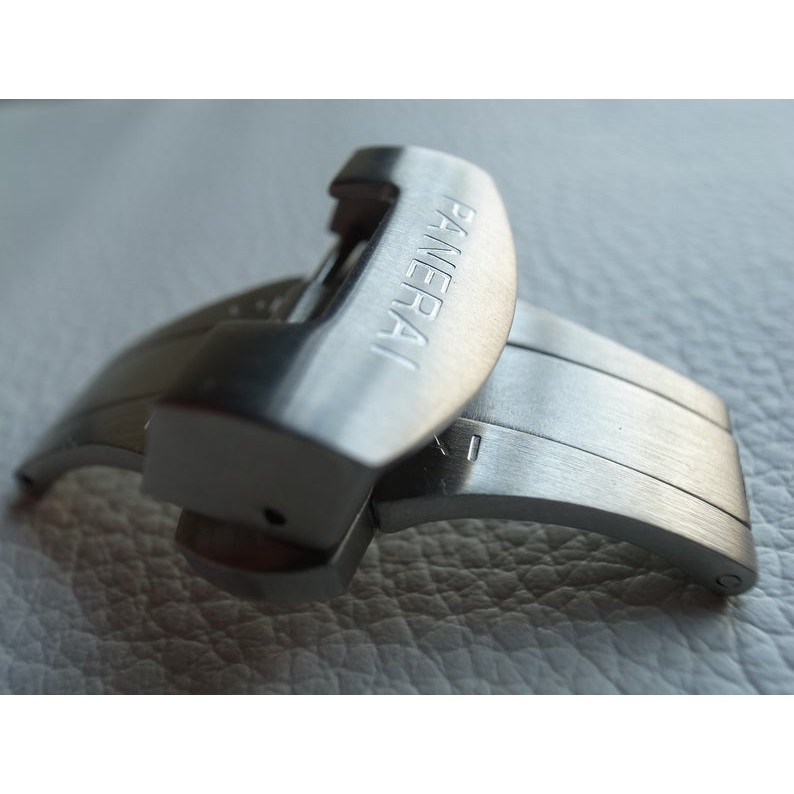 20mm 22mm Panerai Buckle butterfly PAM 441 111buckle Watch Band Strap ...