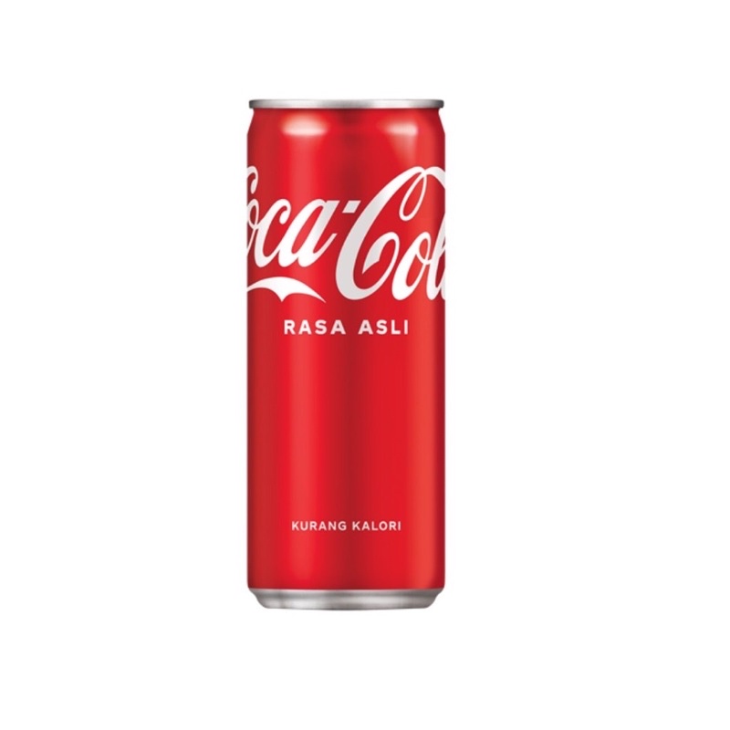 Ready Stock: Coca-Cola Classic Less Calories Coke Tin Rasa Asli Kurang ...