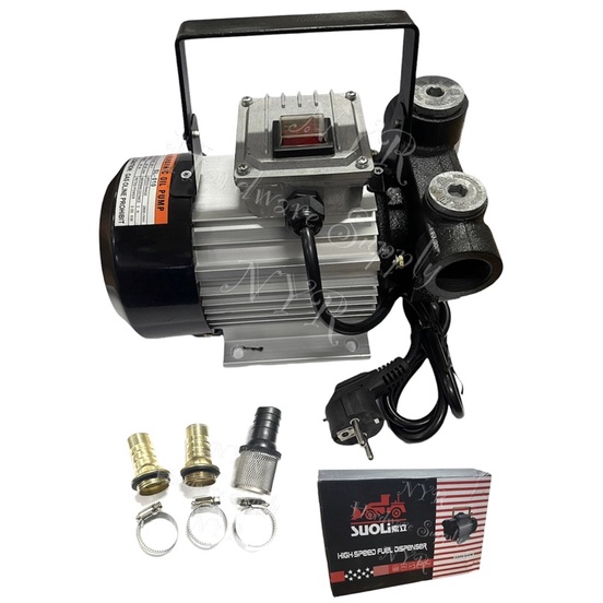 Electric Diesel Oil Pump 0.55kw 220v 2800rpm Pam Minyak Diesel Oil Pump ...