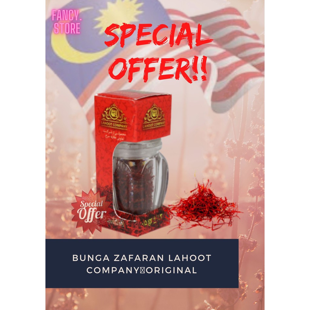 🔥[HOT ITEM] 🔥 BUNGA ZAFARAN ASLI 💯 ORIGINAL | Shopee Malaysia