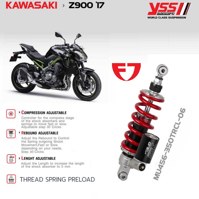 Kawasaki Z900 YSS Top Line Rear Mono Shock | Shopee Malaysia