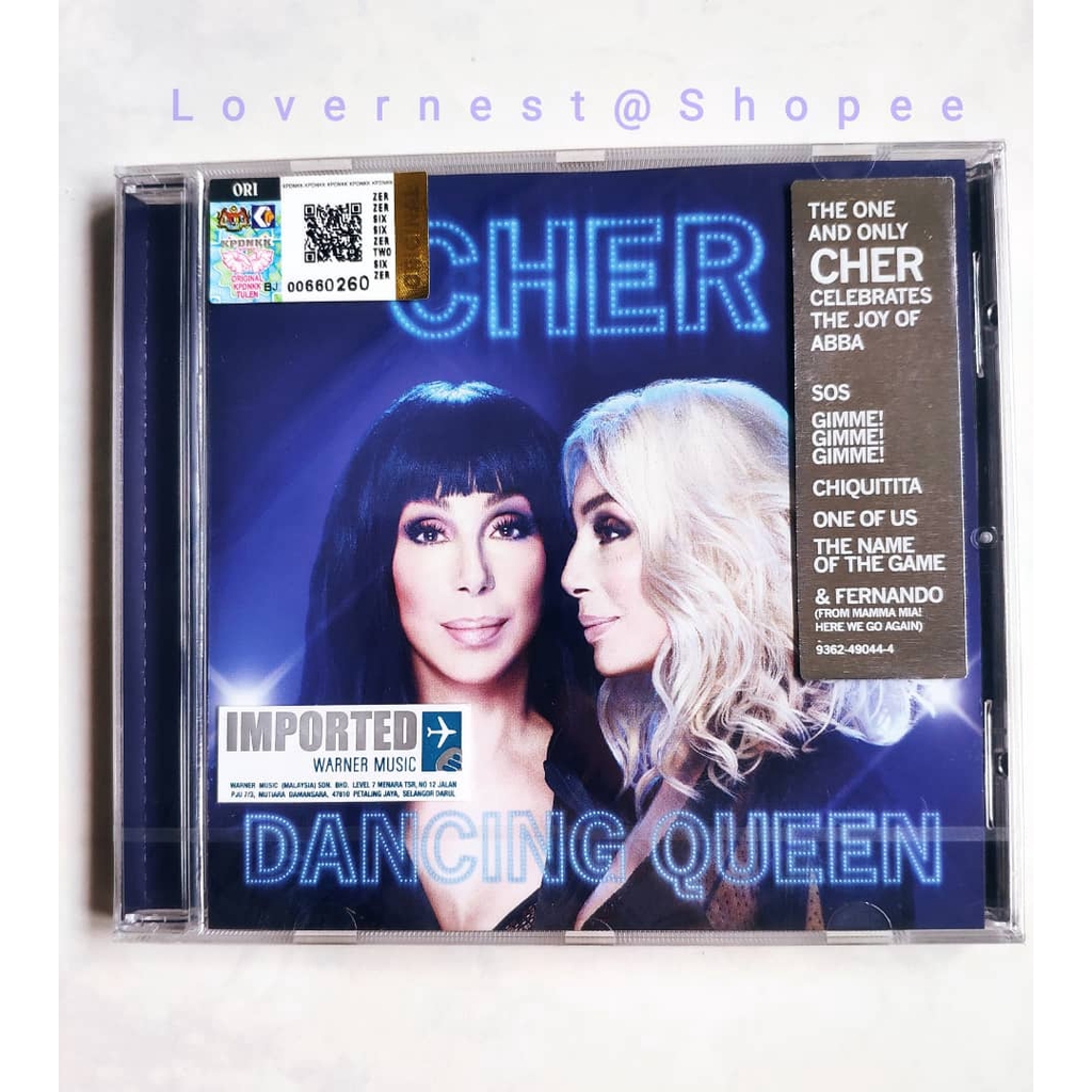 Cher - Dancing Queen CD Album Imported Version | Shopee Malaysia