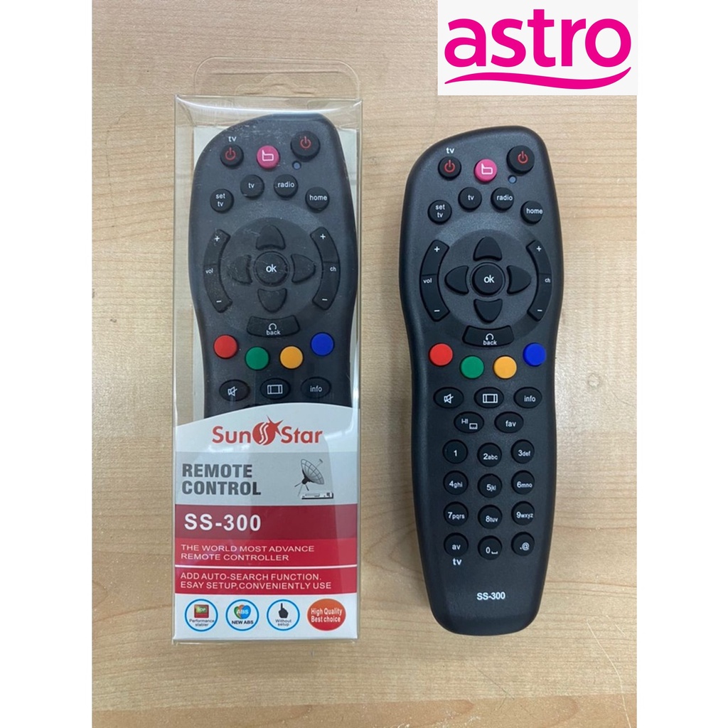 Astro Beyond PVR Remote Control 6 In 1 (Sunstar) SS-300 | Shopee Malaysia