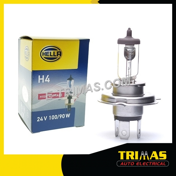 TRIMAS Original Hella Halogen Bulb H4 24V 100/90W Lorry Headlight ...