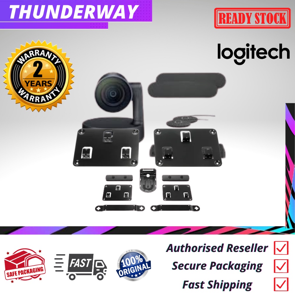 LOGITECH Rally Plus (1 camera, 2 speaker, 2 mic) RALLY Premium Ultra-HD ...