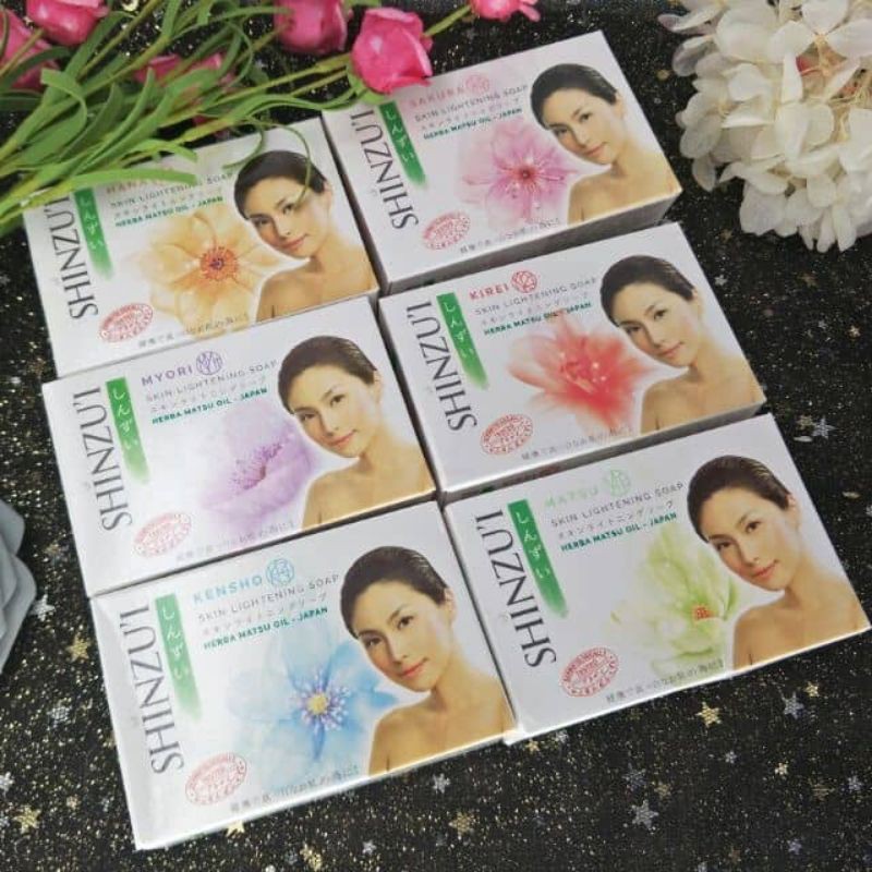 SABUN SHINZUI/SOAP SHINZUI SKIN LIGHTENING SOAP/SABUN 80GR | Shopee ...