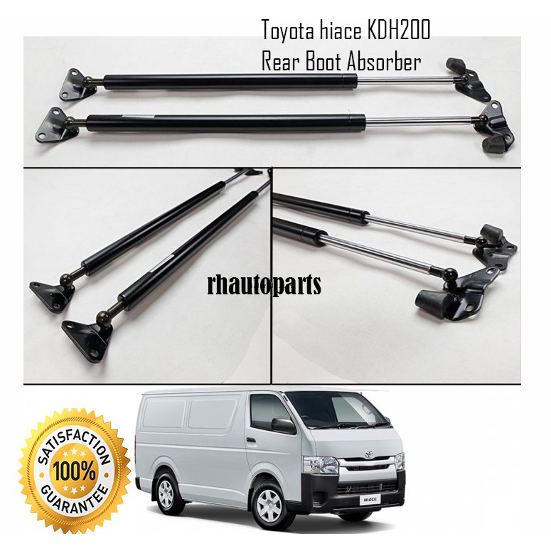 Toyota Hiace KDH200 Rear Bonnet Absorber Damper Boot Absorber Tailgate ...