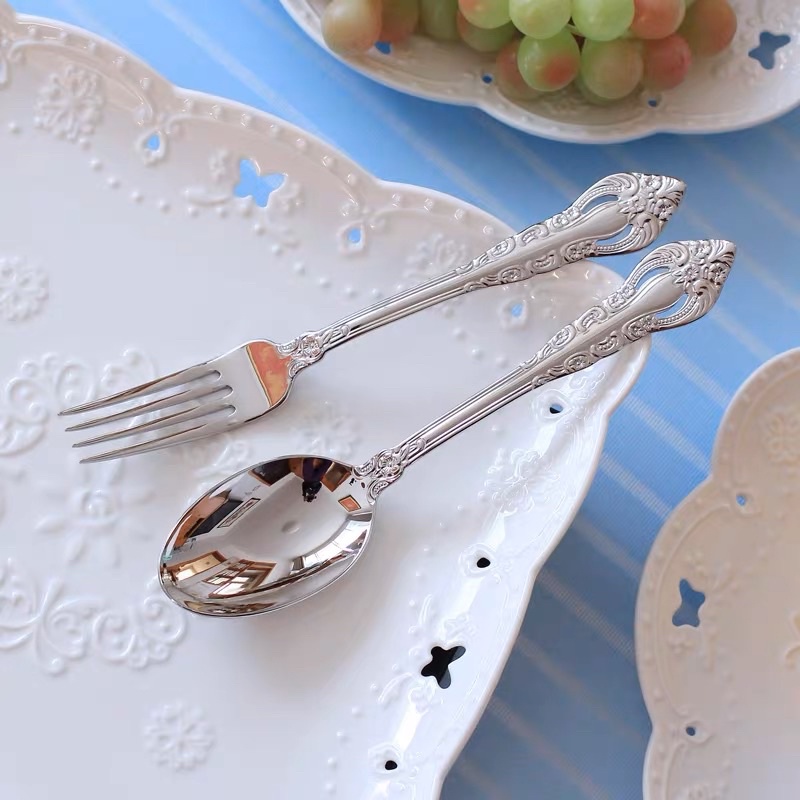 Indoline - THICK WAYANG DINNER FORK SPOON - STAINLESS STEEL Puppet ...