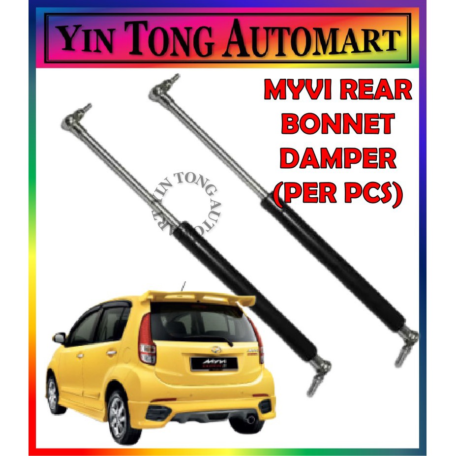 Car Perodua Myvi 2005-2017 Rear Bonnet Boot Absorber - 1PC/ 1 Batang ...