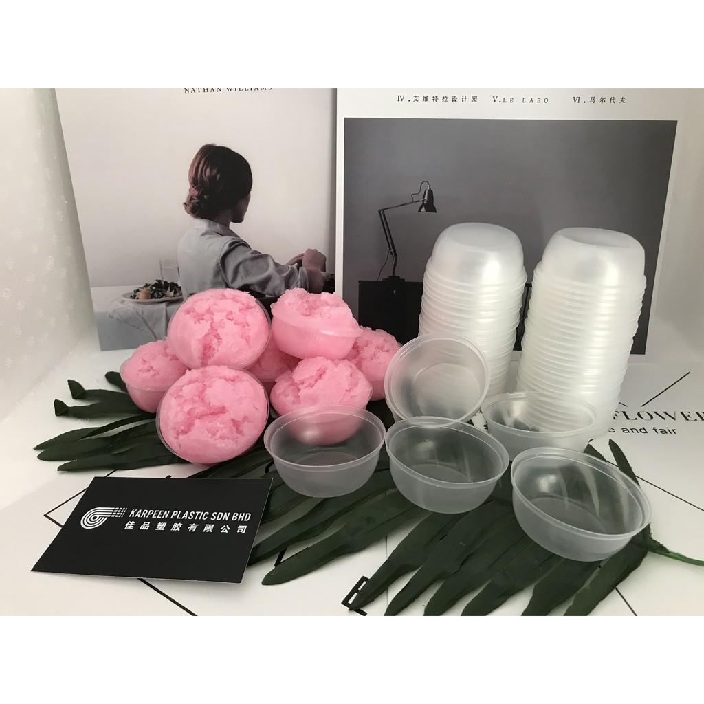 JELLY/PUDDING/HUAT KUIH MOULD CASING / DISPOSABLE MOULD (+/-100pcs ...