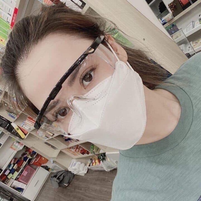 Fashion safety glasses for men and women against dust and bacteria ...