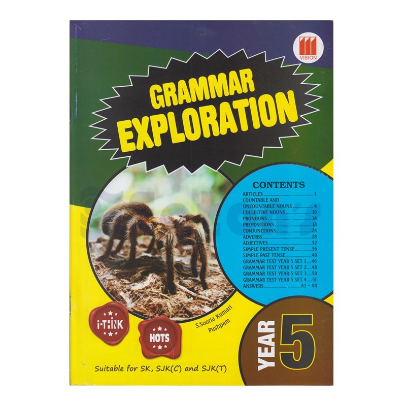 Vision | Reference Book | Grammar Exploration Year 5 (2021) | Shopee ...