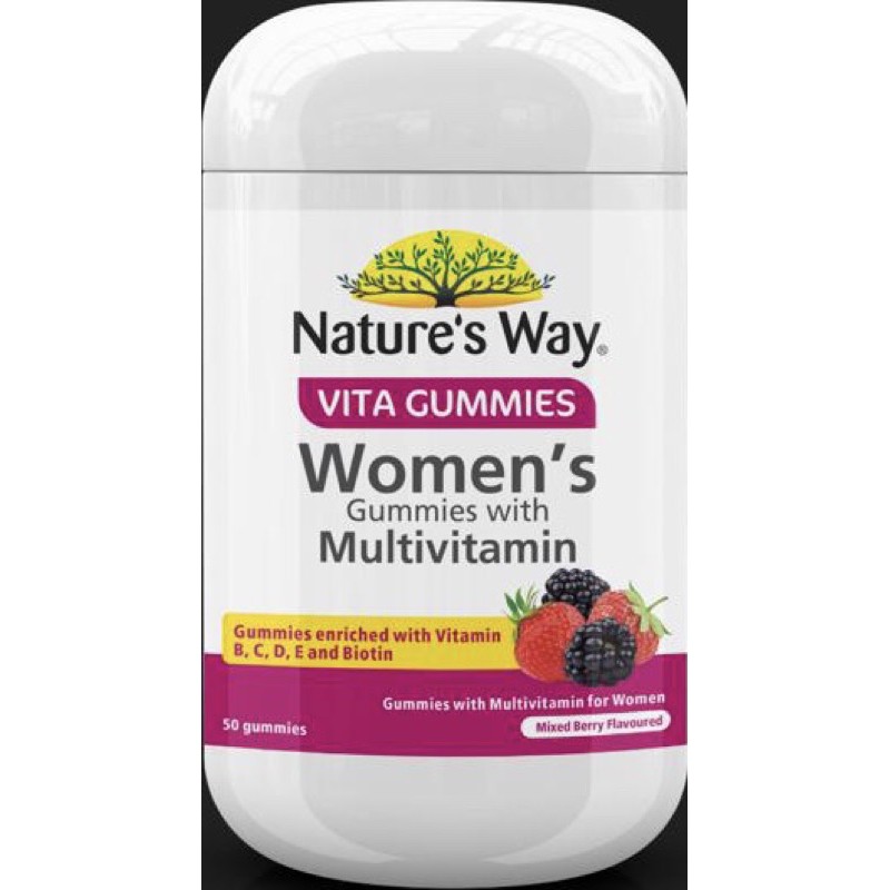 Nature’s Way Vita Gummies Women’s Multivitamin 50’s(Exp: 2/2025 ...