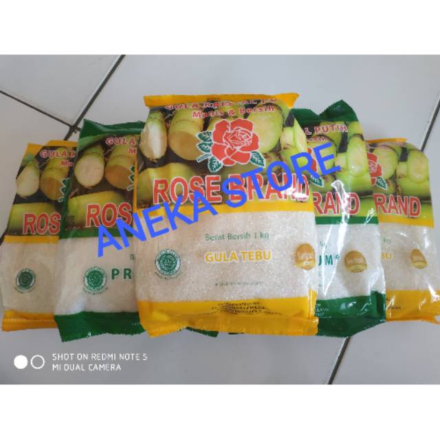Rose Brand Granulated Sugar 1Kg | Shopee Malaysia