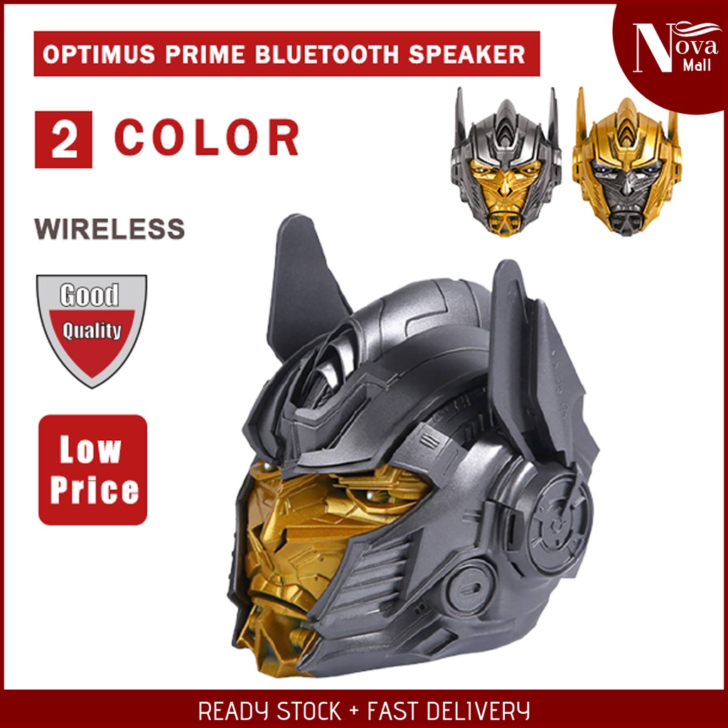 Optimus Prime Bluetooth Speaker Rechargeable Subwoofer Bass Music ...