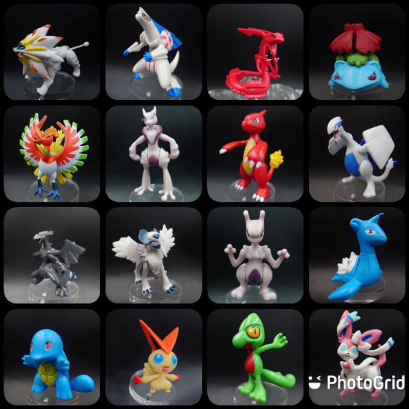 Pokemon Set-XL Model A Large God Figure Size 8-11 Cm. Premium Grade ...