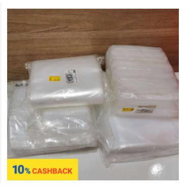 LDPE plain zipper bag/Zip bag plastic /tip tap bag/100pcs | Shopee Malaysia