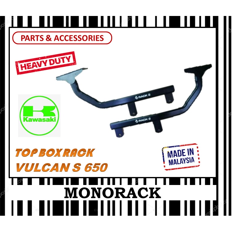 J RACK VULCAN S 650 TOP BOX RACK MONORACK HEAVY DUTY | Shopee Malaysia