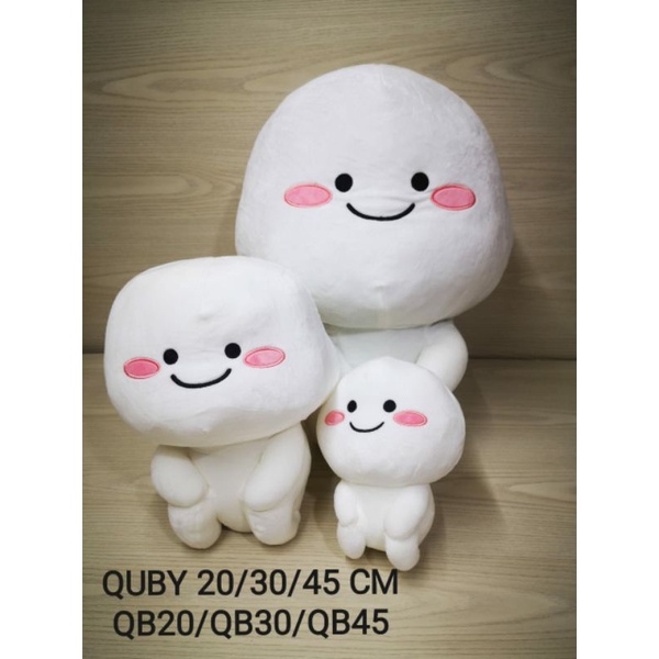 🔥Limited offer🔥 Terbesar size 45 cm & 30 cm & 20 cm Quby Plush stuffed ...