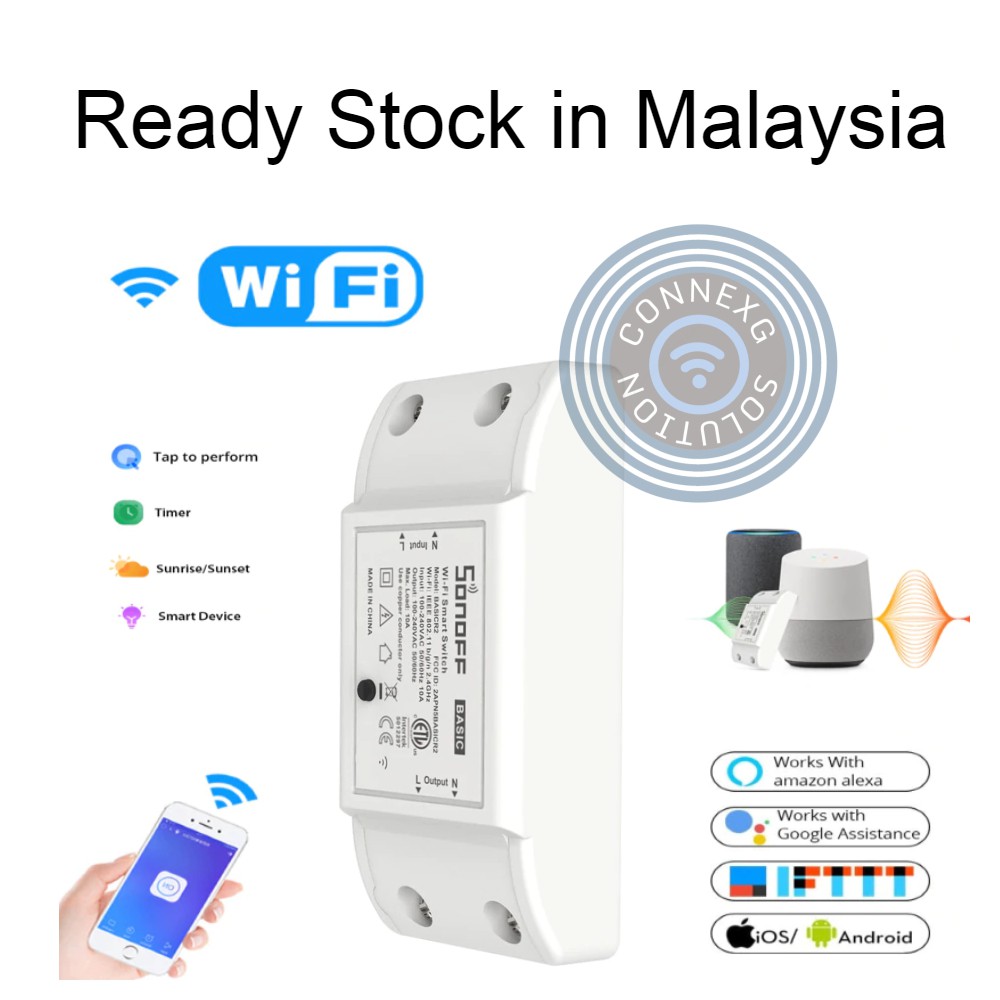 Sonoff NEW Basic R2 10A WiFi wireless control smart switch ewelink ...