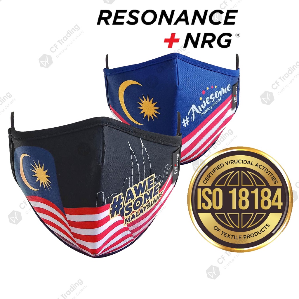 【NEW】 Terminus AWESOME MALAYSIANS MASK RESONANCE+NRG 3-PLY MASK Quantum ...