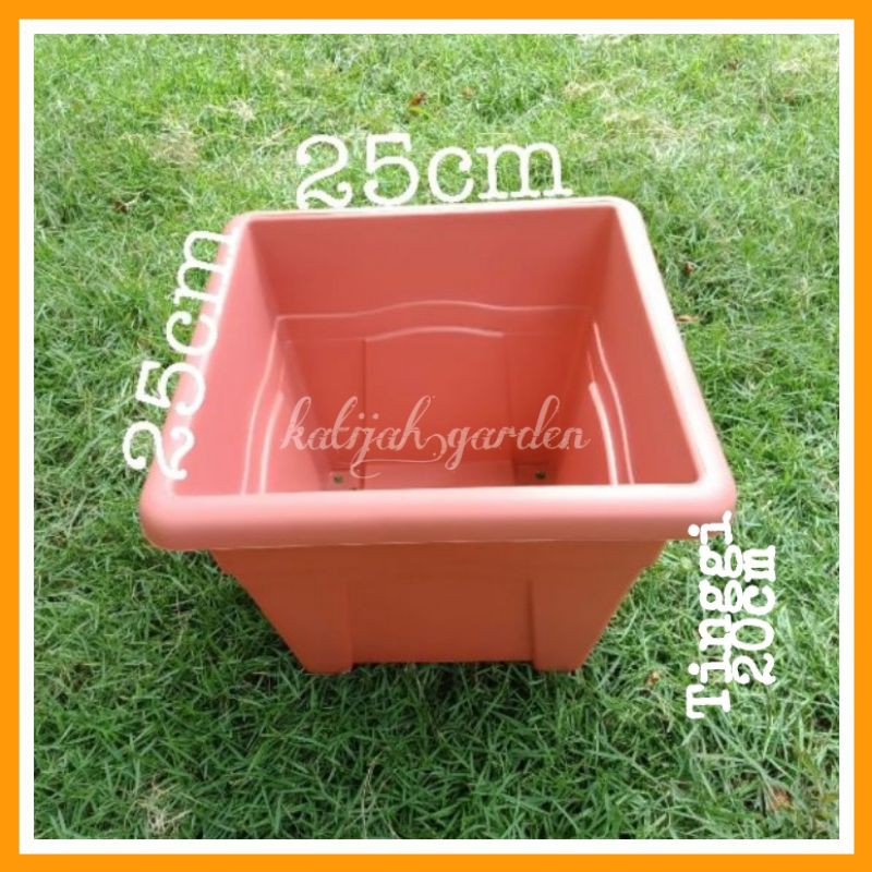 💥Big Square Pot 25cm x 25cm💥 Cheap & Durable💥Pasu Besar KTJ003💥 ...