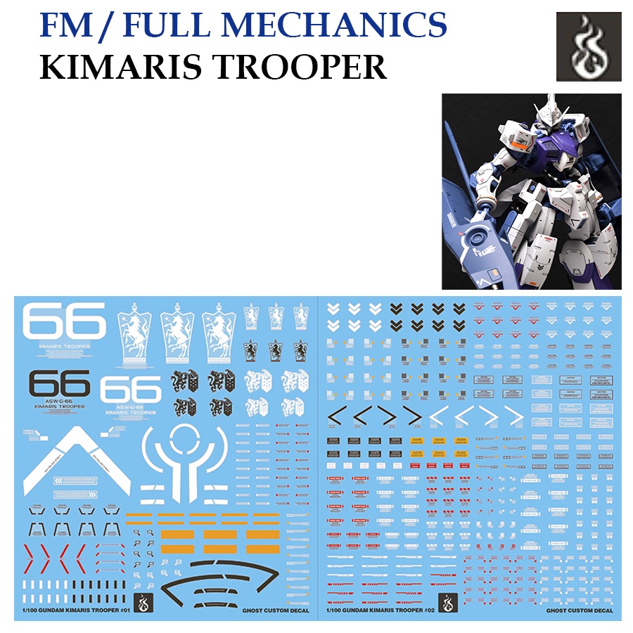 [COPY GHOST] MG55 FM / FULL MECHANICS GUNDAM KIMARIS TROOPER IRON ...