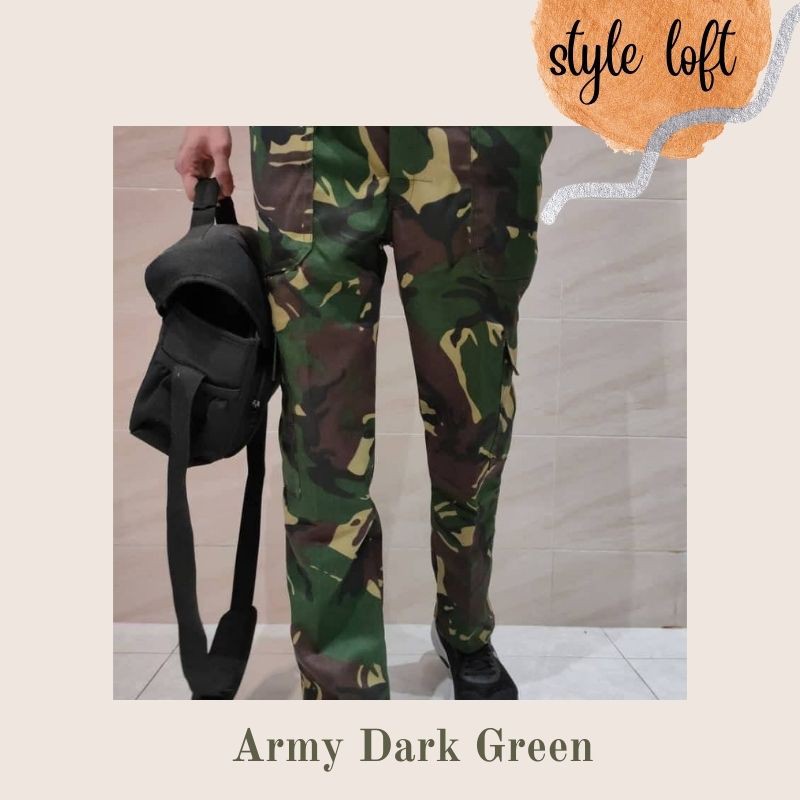 Seluar Celoreng Panjang / Camouflage Long Pants / Digital Camo ...
