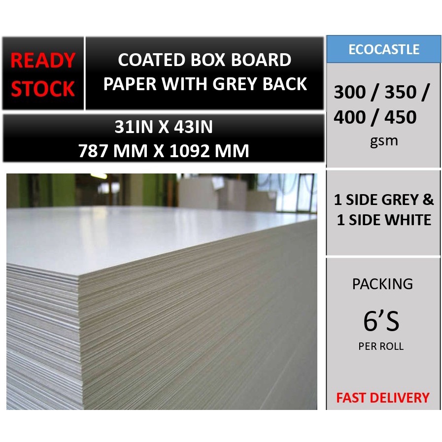 【READY STOCK】6 SHEETS | 787X1092MM 31"X43" 250GSM / 300G/350G/400G/450G ...