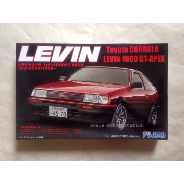 Fujimi 1:24 AE86 Levin GT-Apex '83 | Shopee Malaysia