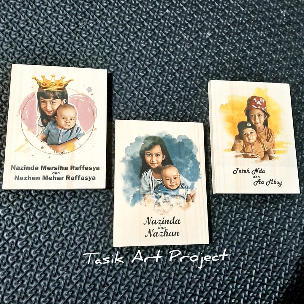 KAYU !! Custom Wood Painting Gifts | Wood Photo | Shopee Malaysia
