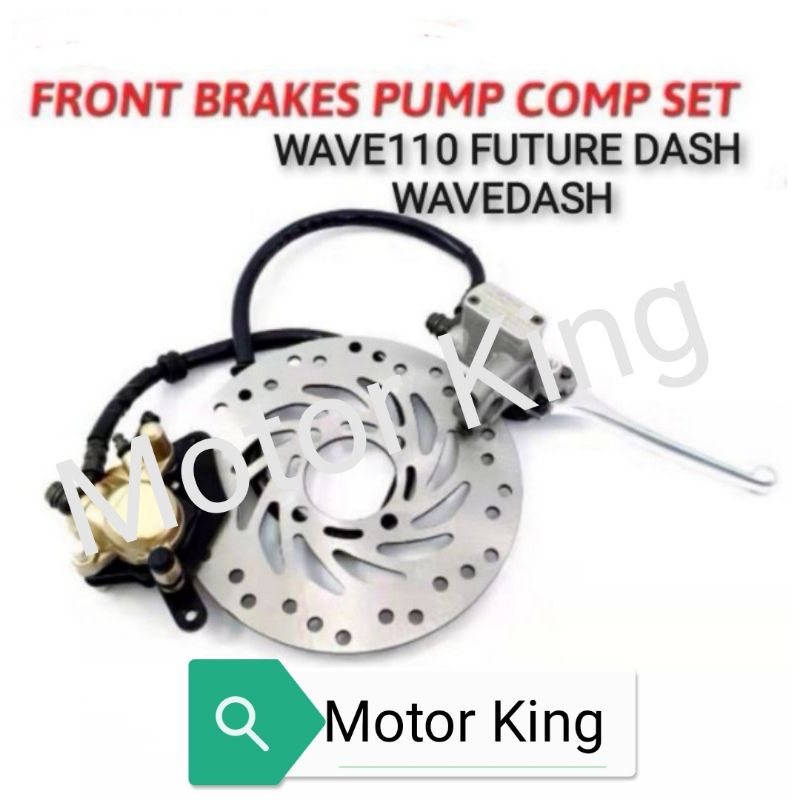 Front Brake Pump Comp Set Honda Wave 110 / Alpha CX110 / Future / Wave ...
