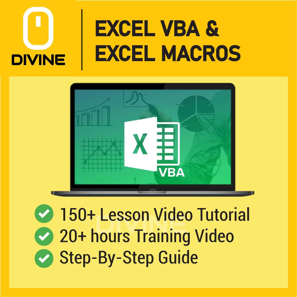 [Video Course] Microsoft Excel VBA & Macros [150+ Lessons Video ...