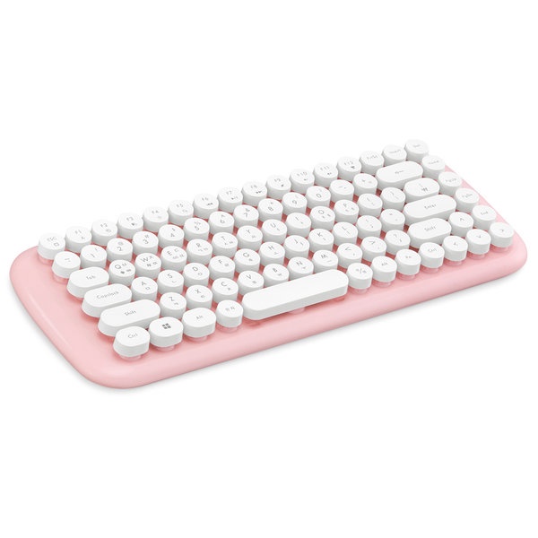 ACTTO RETRO POP MINI BLUETOOTH KEYBOARD BTK-03 (PINK) | Shopee Malaysia
