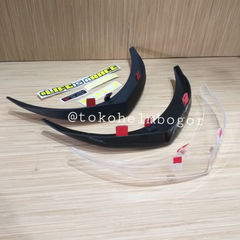 KYT TT Course 3D small spoiler | Shopee Malaysia