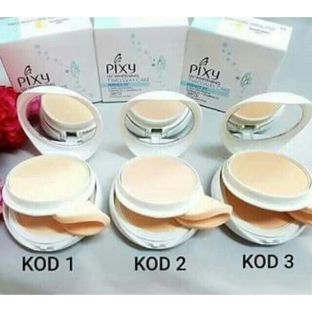 Compact powder pixy 2 in 1 | Shopee Malaysia