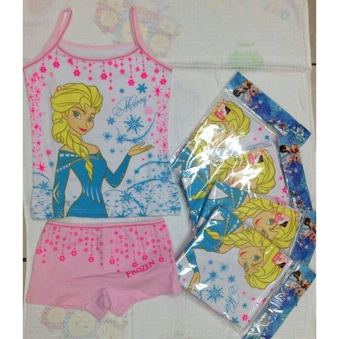Princess Frozen Anna Elsa Kids Bikini Cartoon Underwear pants panties ...