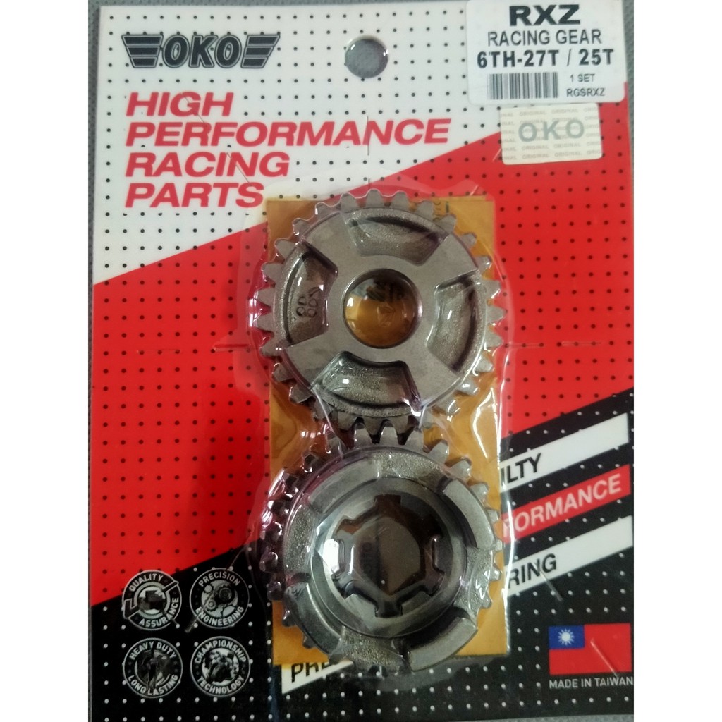 🔥🔥RXZ Racing Gear Set 6TH-27T/25T -OKO🔥🔥 | Shopee Malaysia