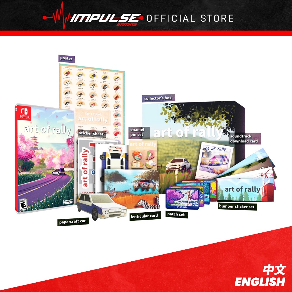 NSW Nintendo Switch Art of Rally Standard/Collector's Edition Chi/Eng ...