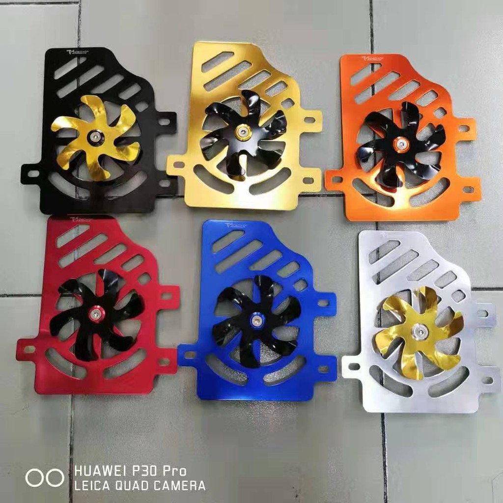 Honda click v1 v2 v3 gc game changer radiator cover spinner | Shopee ...