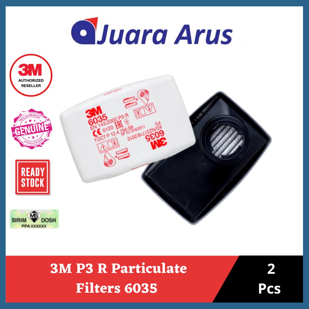 3M 6035 P3 R Particulate Filters (2 Pcs) | Shopee Malaysia