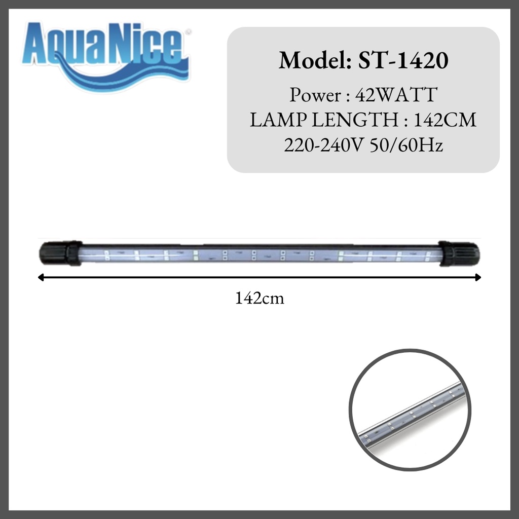 AquaNice Neo-Helios Solar Tropi Color Booster LED Light 112CM - 38W ...