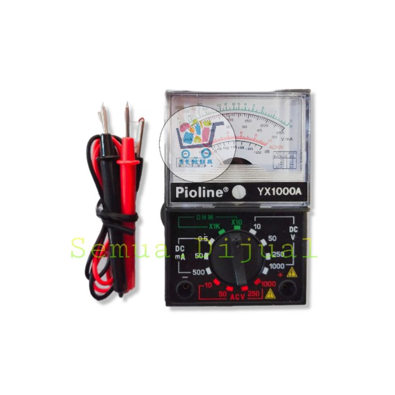 All. for sale Multitester Pioline 1000A / Multimeter 1000A / Avometer ...