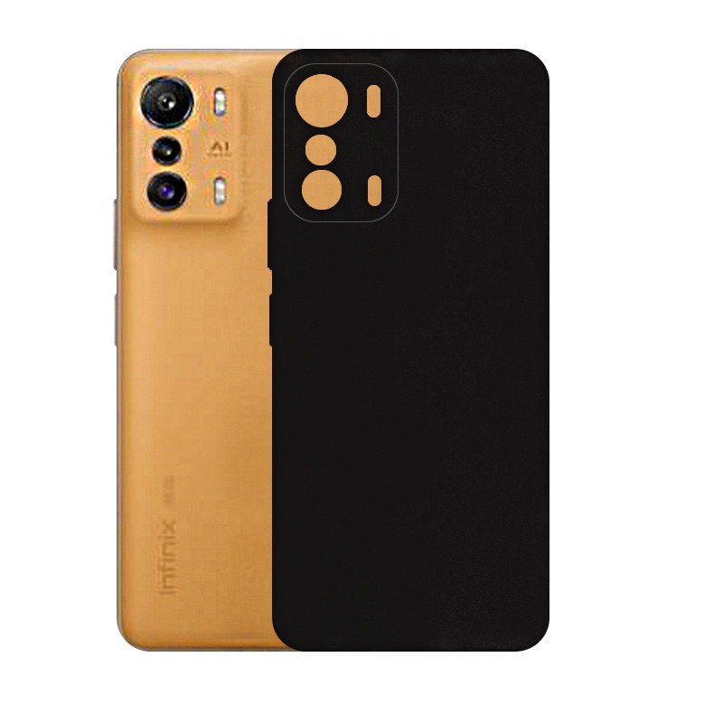 For Infinix Zero 5G X6815 X6815B Transparent Balck Case Cover | Shopee ...