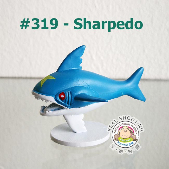 [319 - Sharpedo] Pokemon Pikachu Collective Figures Toy Doll Cake ...