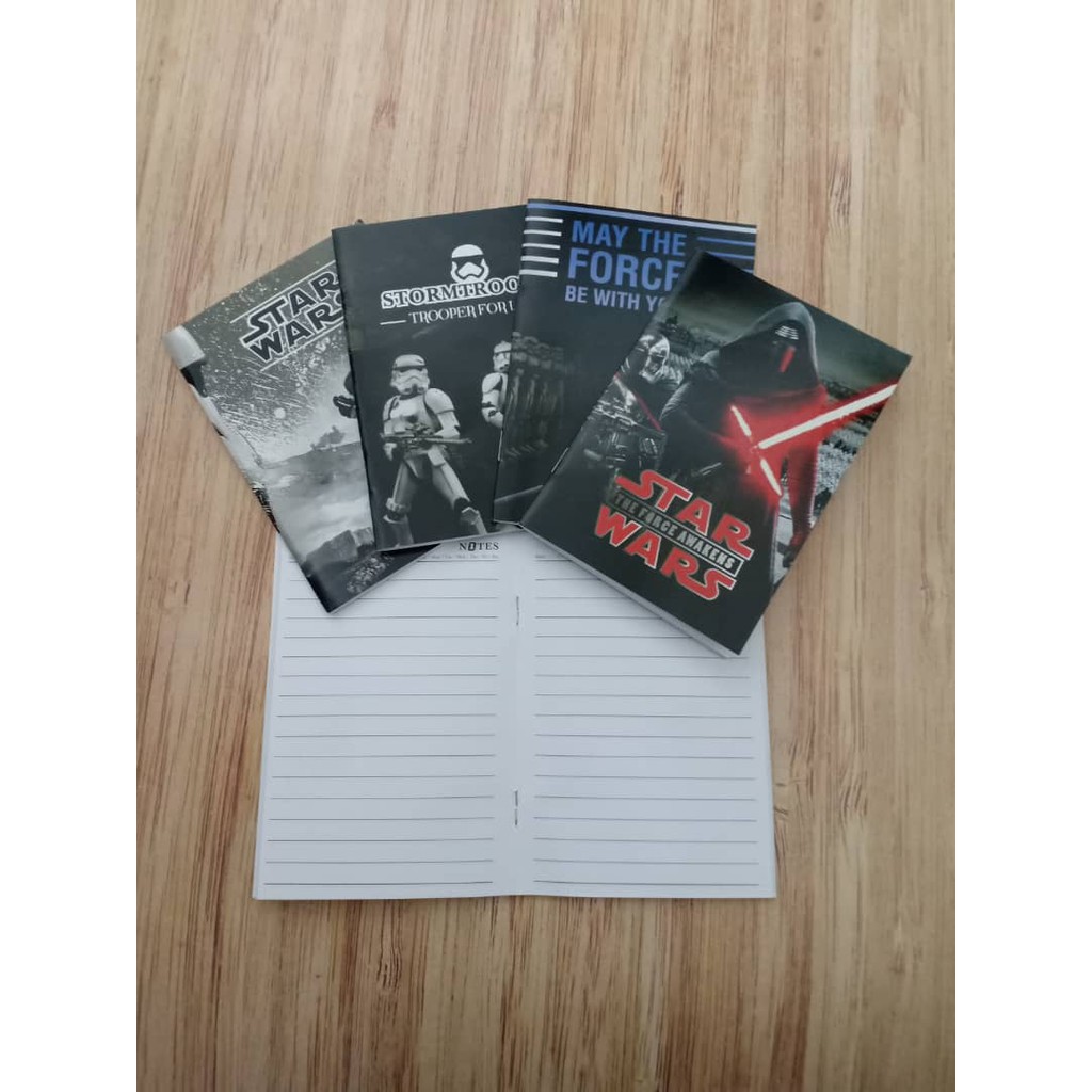 Star Wars A6 Note Book 70gsm | Shopee Malaysia