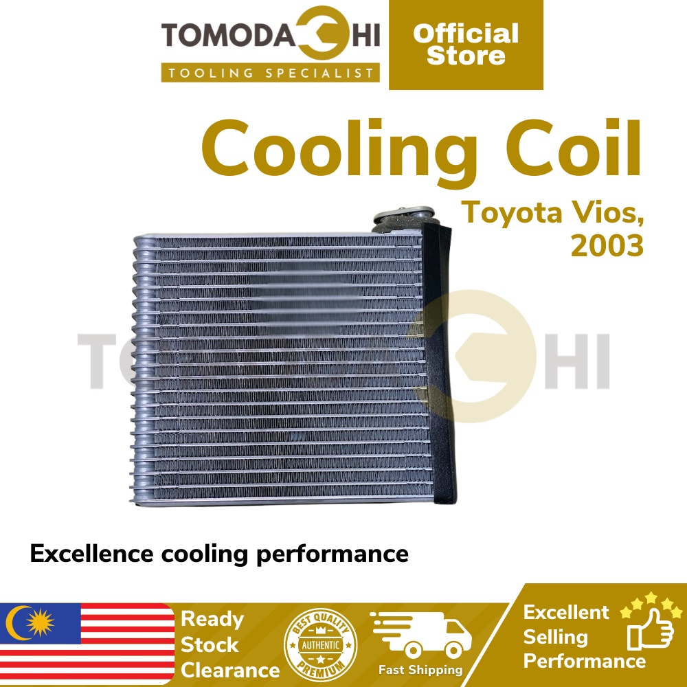 TOMODACHI Air Cond Cooling Coil Aircond Toyota Vios 2003 | Coil Aircon ...